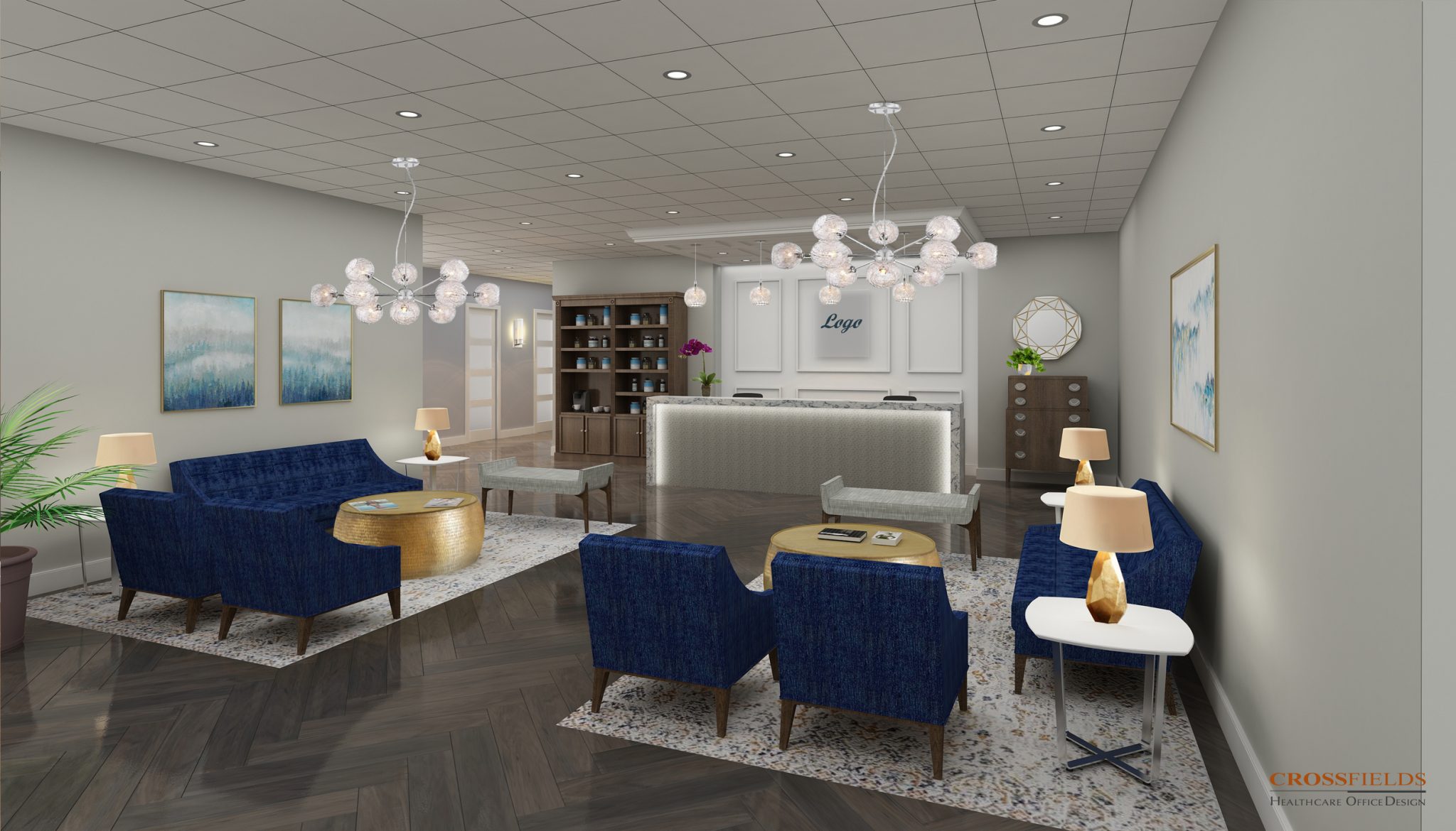 Healthcare Office Designed for You | CrossFields Design Store