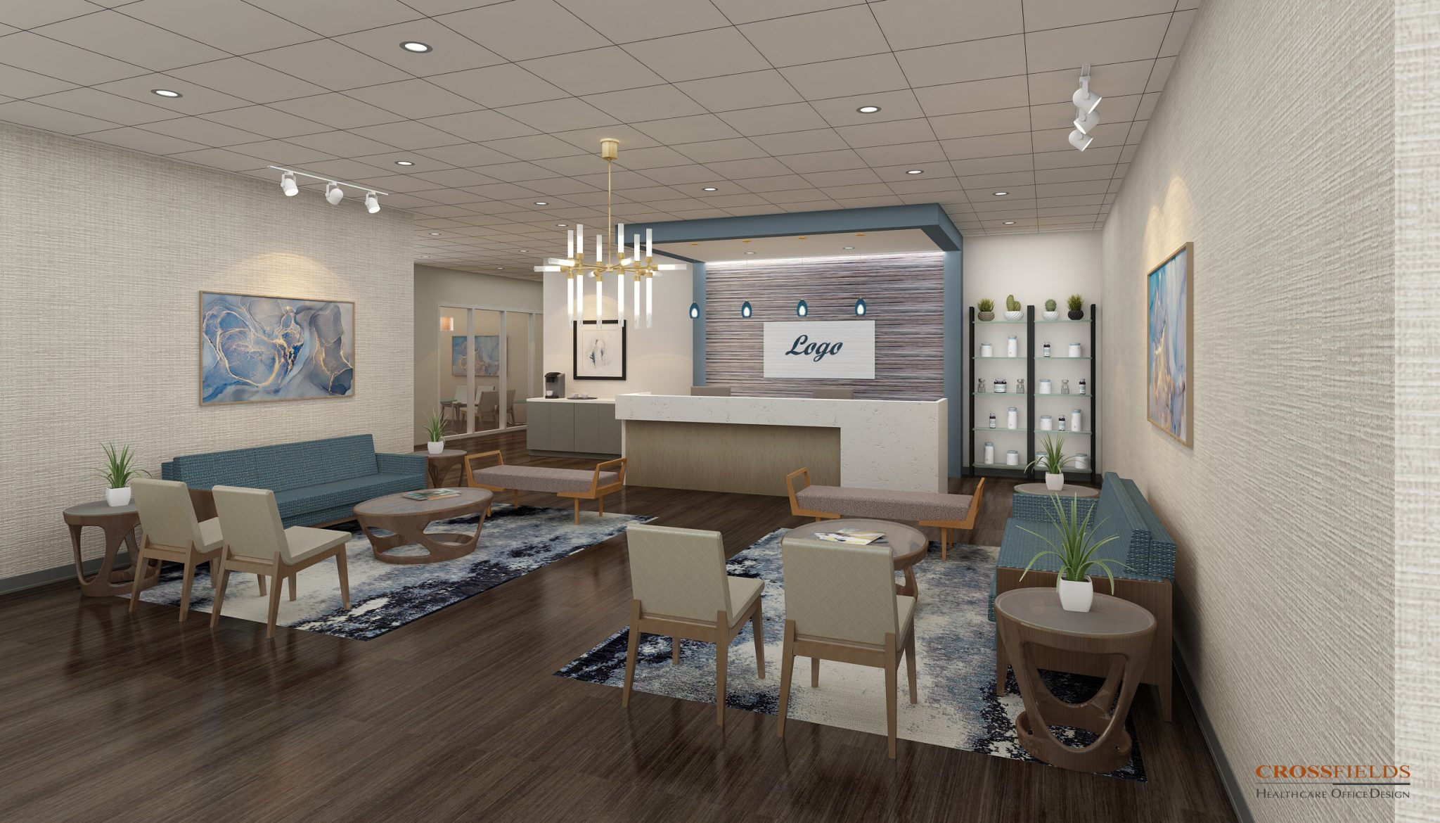 Healthcare Office Designed for You | CrossFields Interiors & Architecture